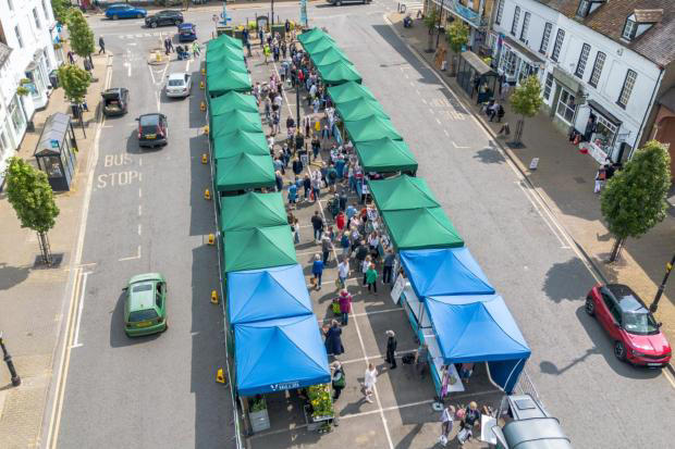 Popular outdoor market cancelled after organisers warn of dangerous winds
