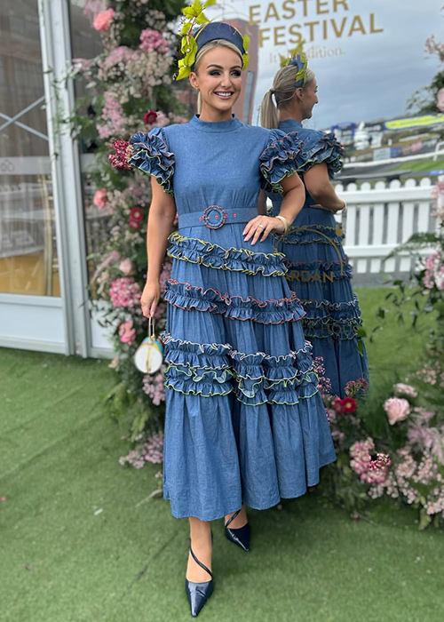 Hold onto your hats! Ladies brave Storm Dave for a glam day at ...