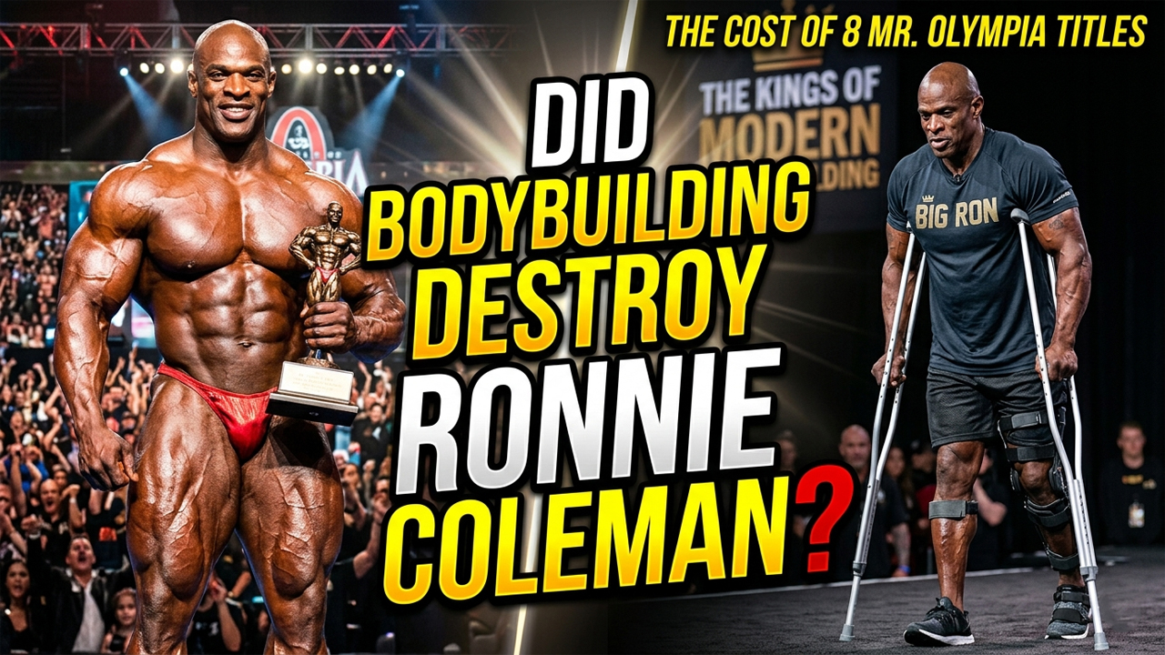 Did bodybuilding destroy Ronnie Coleman?