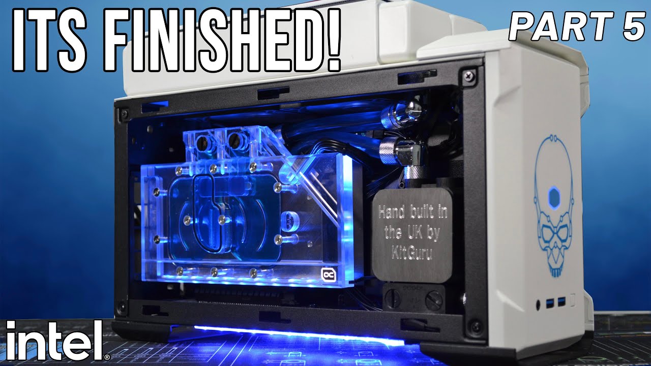 Modding the Intel NUC 9 Extreme with James. Part 5