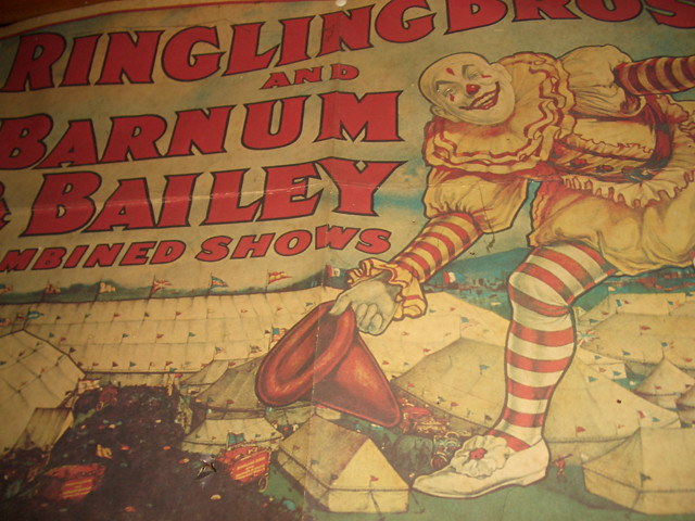 Rare vintage posters from the early circus era