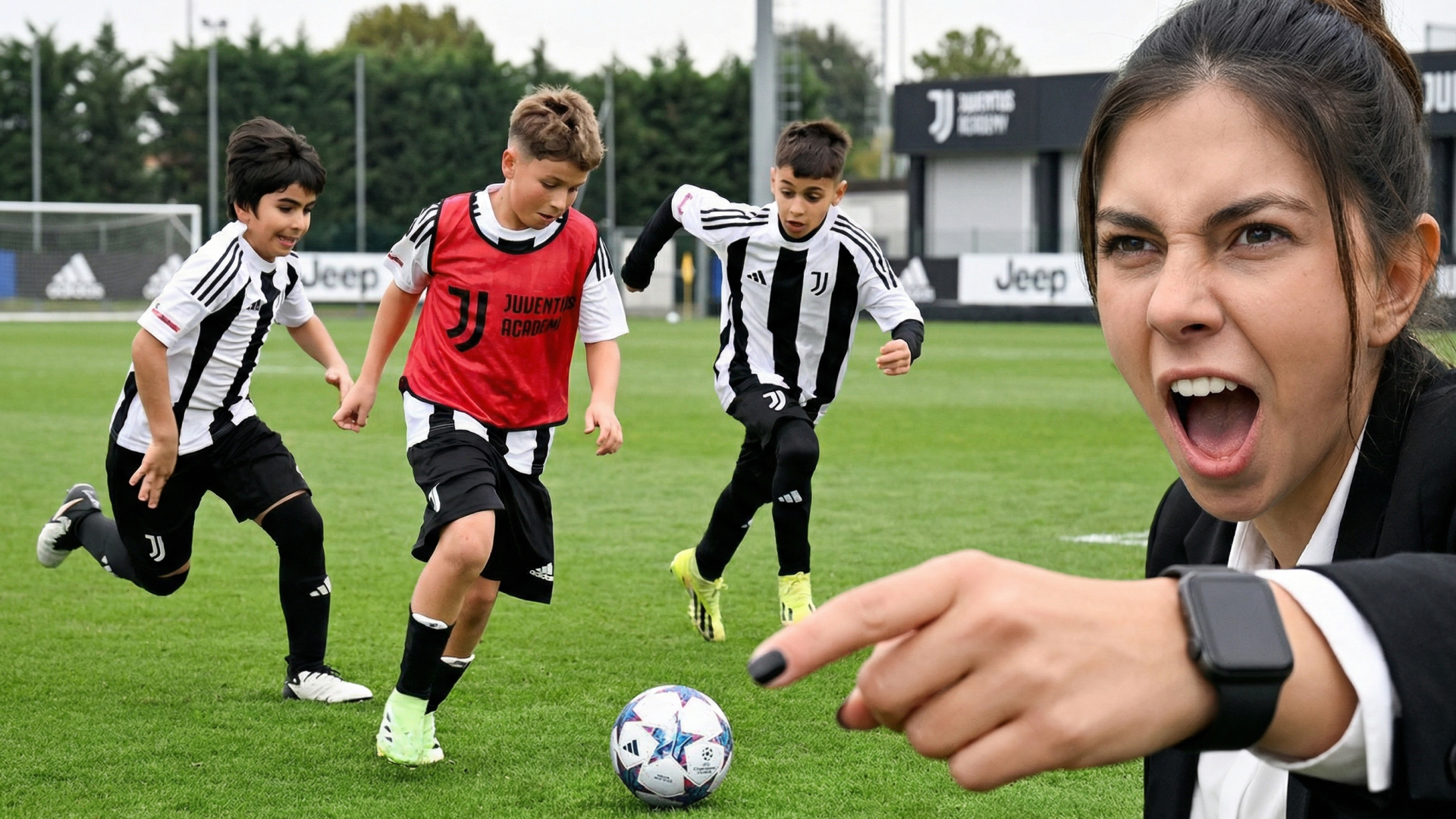 I managed a pro kids football team for 1 day
