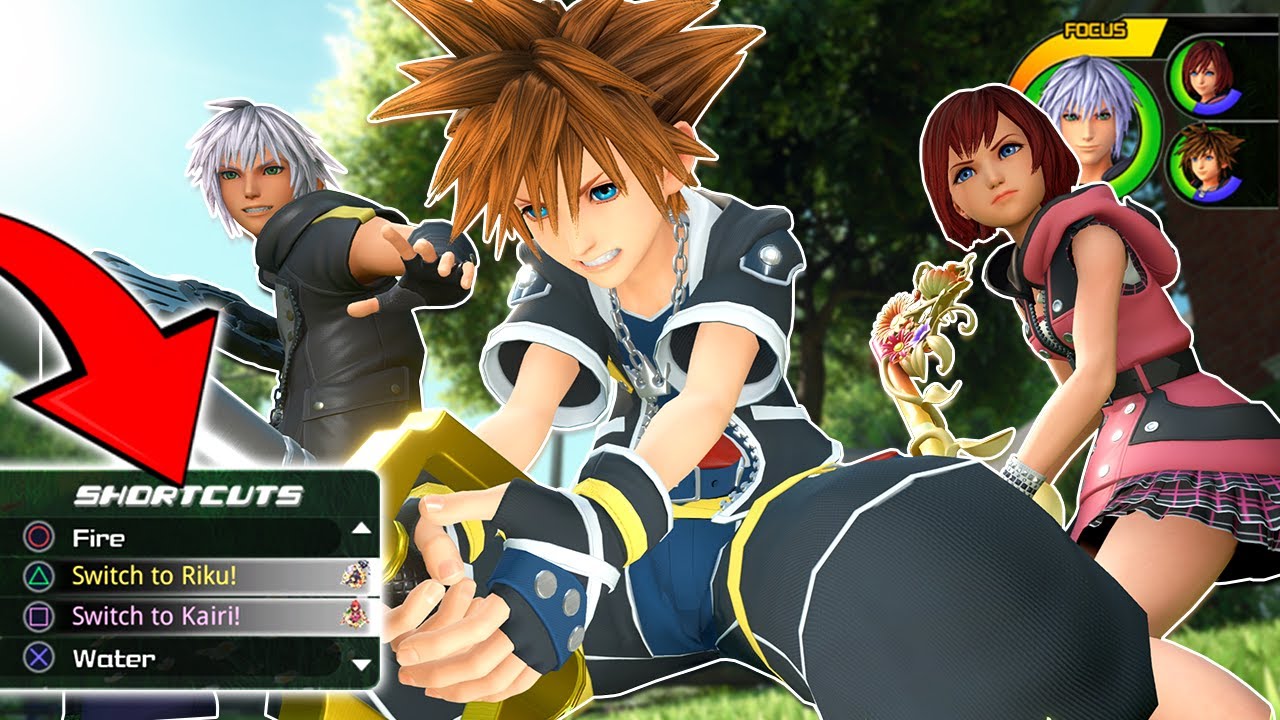 You can finally switch characters in Kingdom Hearts 3