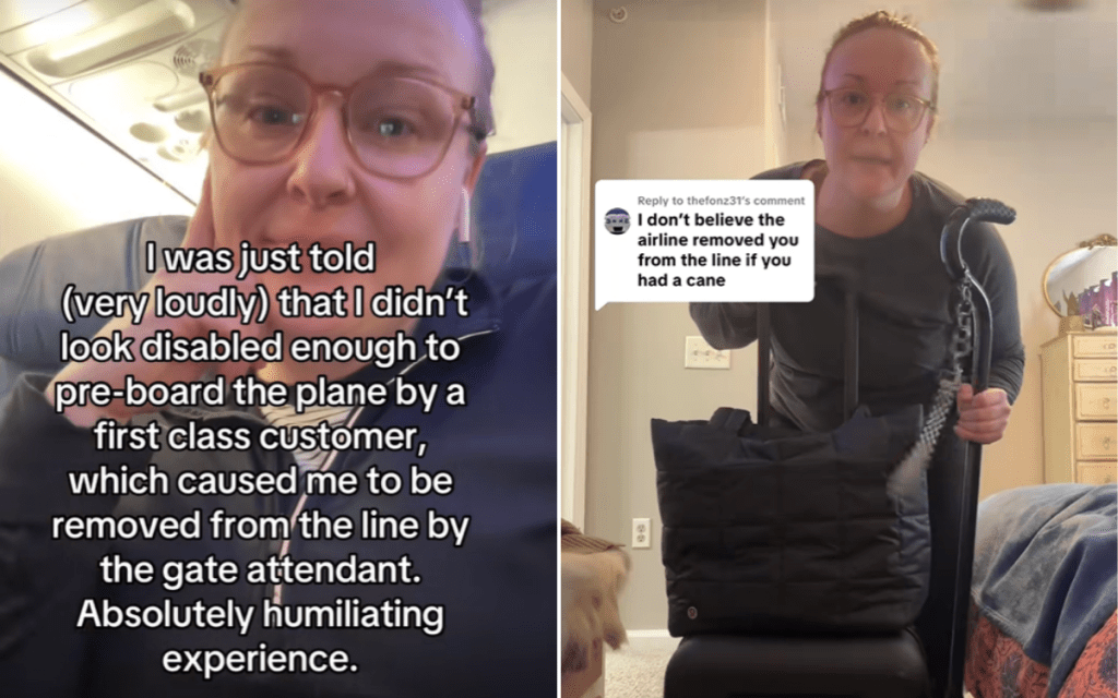 Disabled woman shares humiliating experience boarding Delta flight