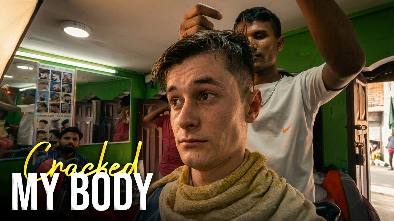 Hilarious Nepal barber experience: Full body cracks, massage, and ...