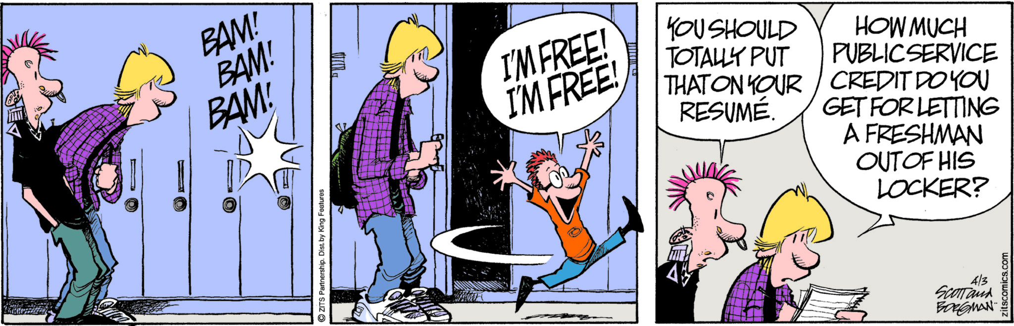 Zits by Jerry Scott and Jim Borgman