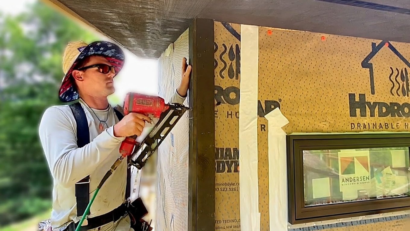 Building a house: EP 11 — The exterior trim!