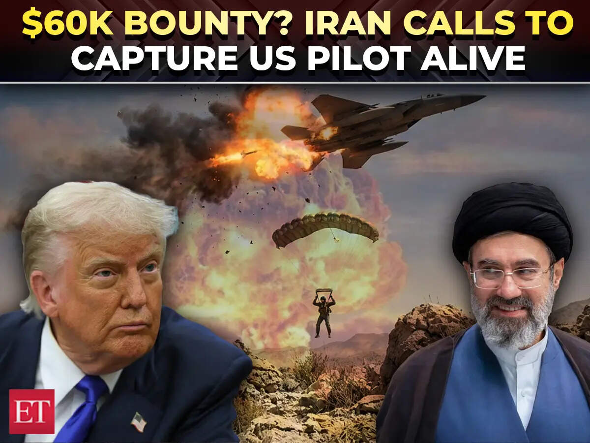 'Capture US pilot alive': Iran announces $60K bounty for pilot after ...