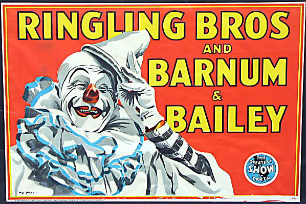 Rare vintage posters from the early circus era