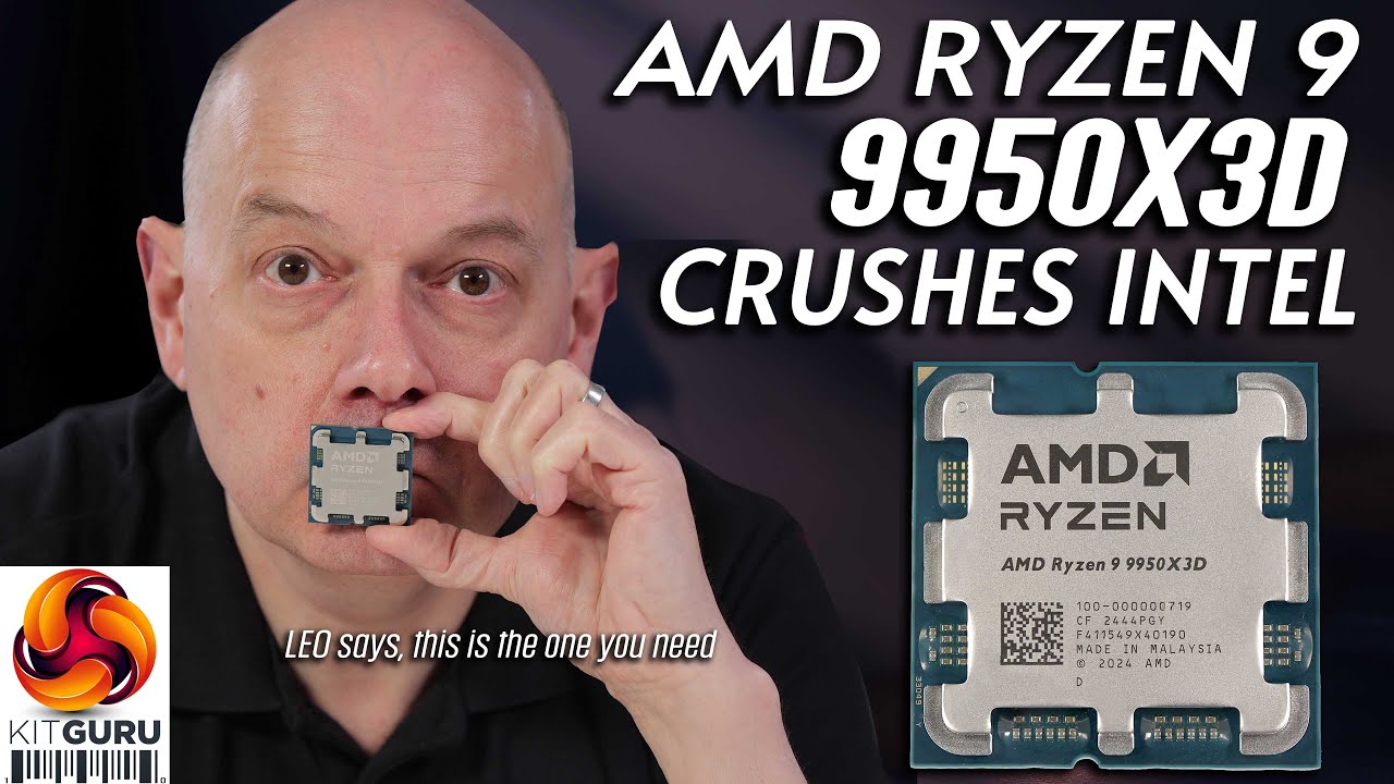 Ryzen 9 9950X3D crushes Intel – no contest!