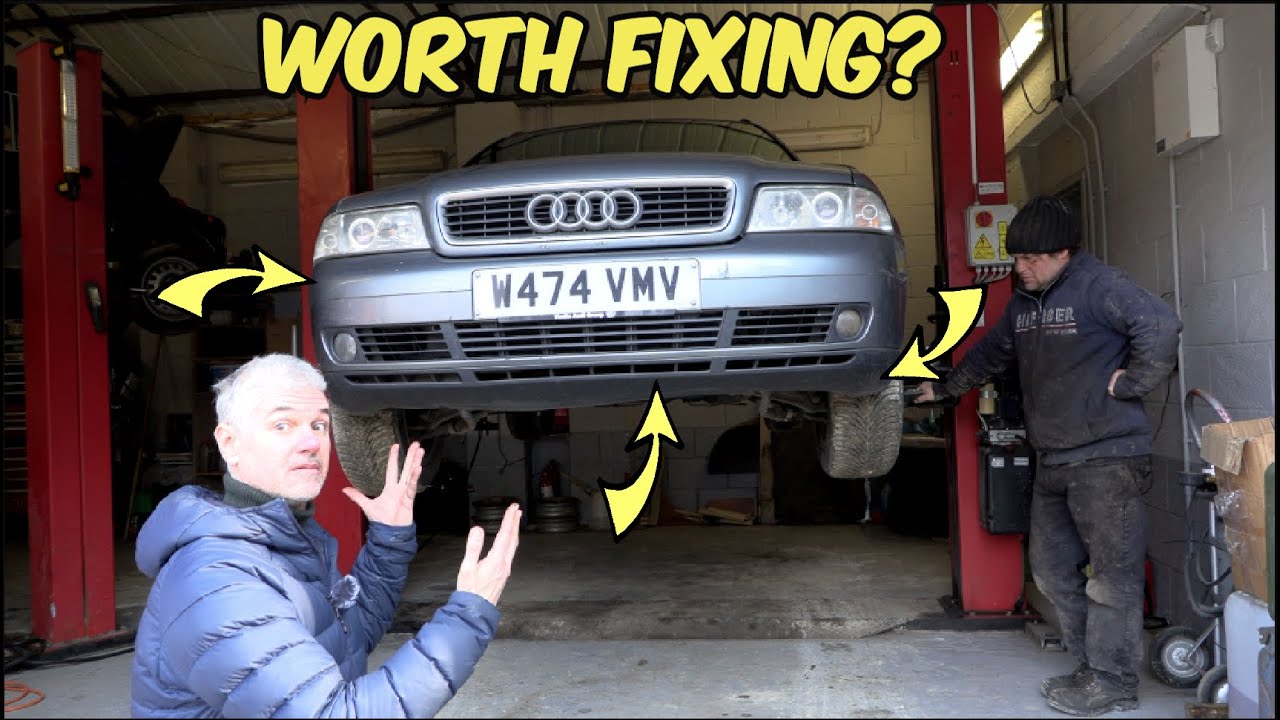 Is it worth fixing this broken Audi A4?