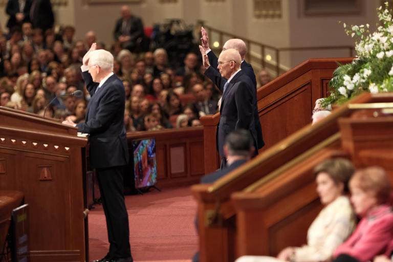 Latest from Saturday’s LDS General Conference: Oaks is 'sustained ...