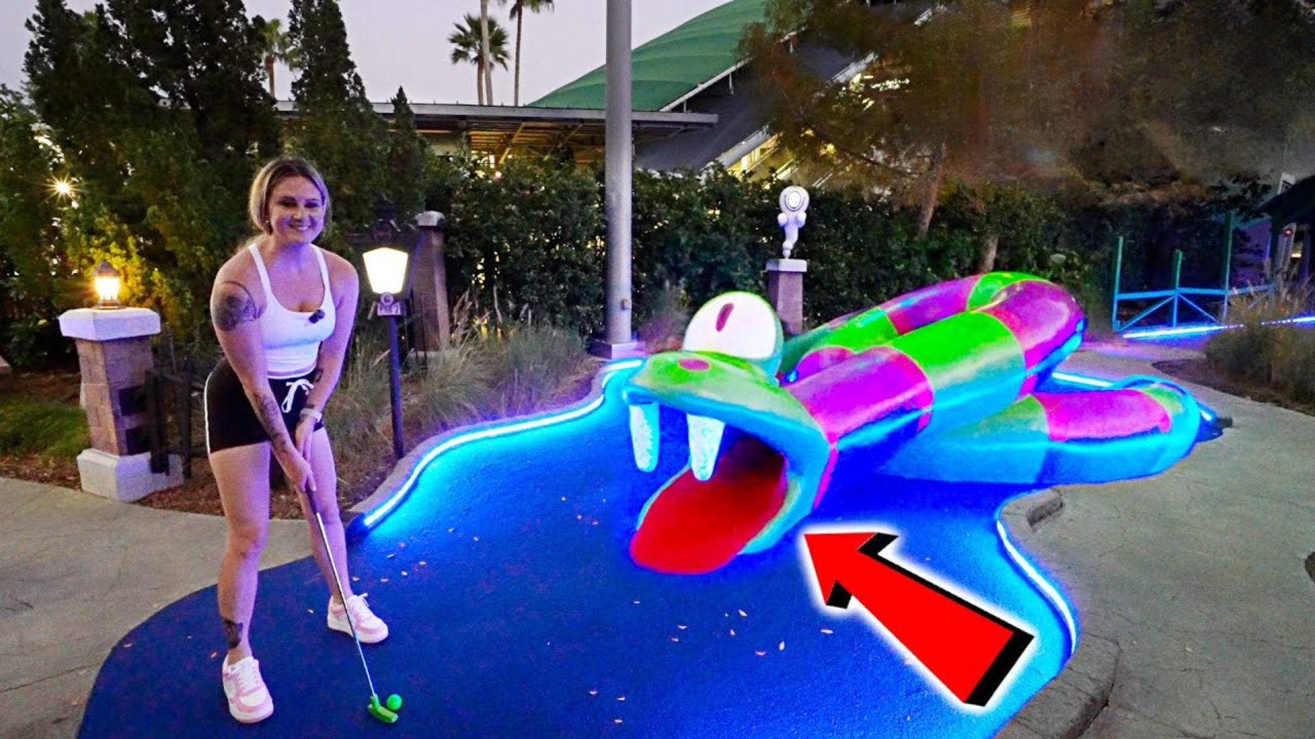 This mini golf course is nothing like the others!