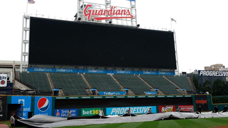 Cleveland Guardians vs. Detroit Tigers game postponed due to weather ...