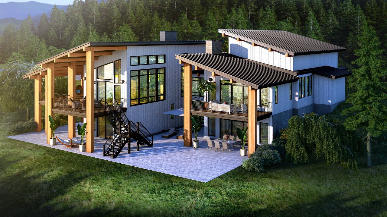 Building a mega modern home from the ground up