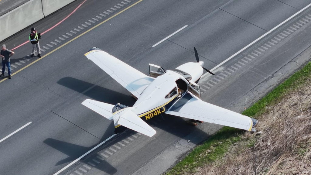 I-78 reopens after small plane makes emergency landing, police say