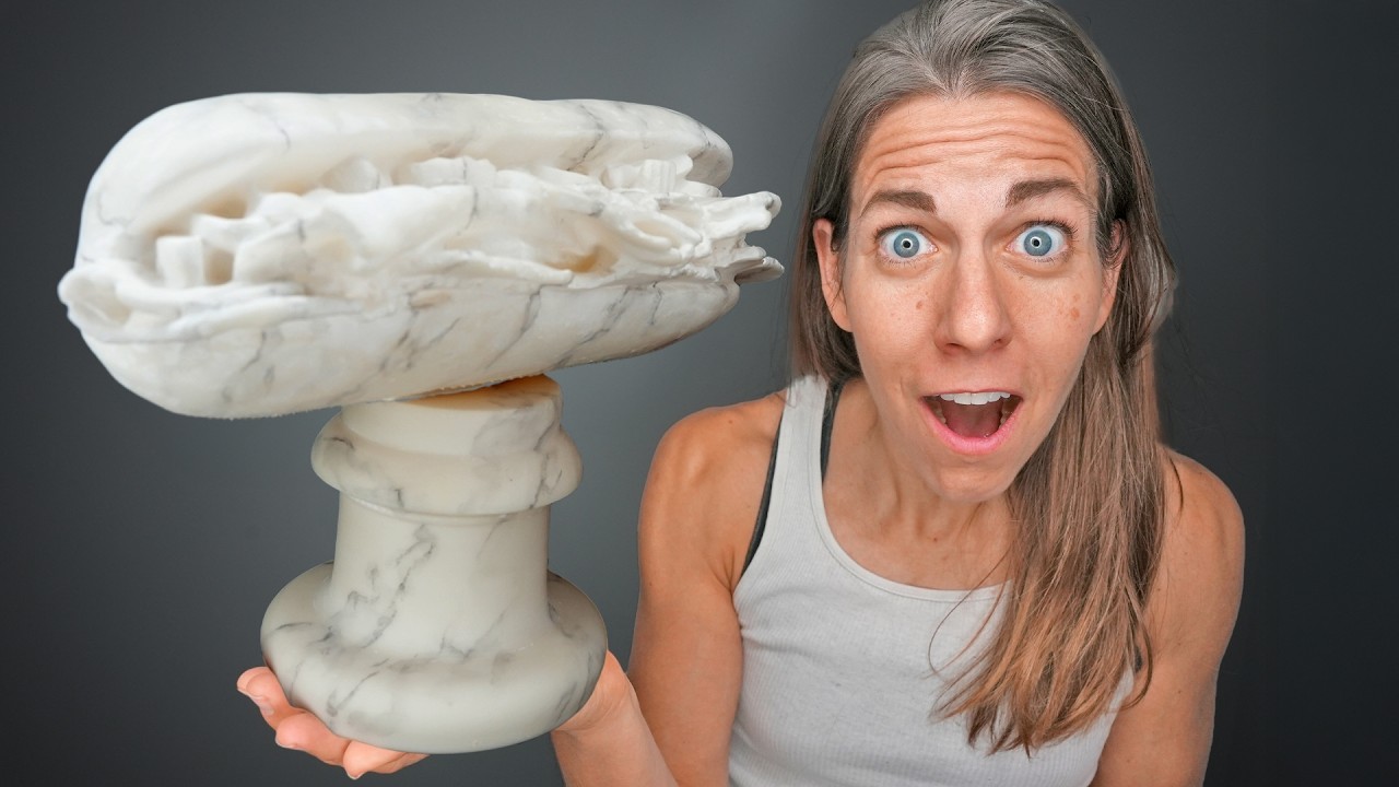 Marble sculpture earns museum recognition