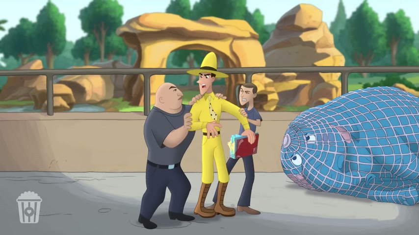 Kayla reunites with her elephant family | Curious George 2: Follow that ...
