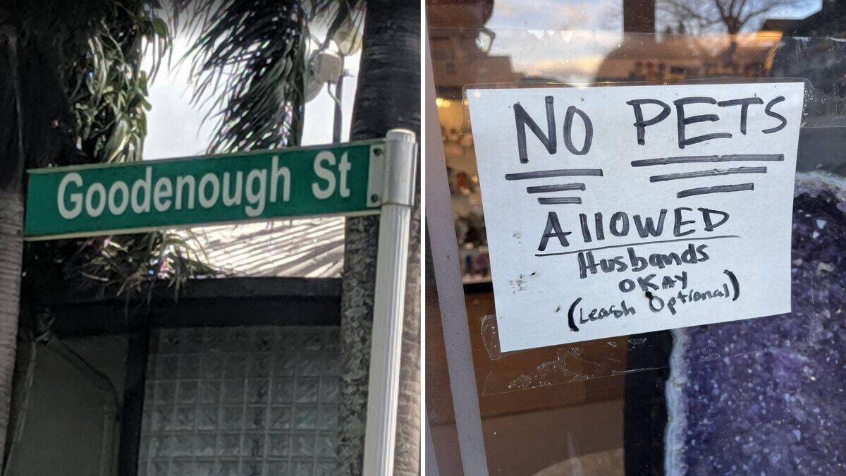 Signs that get funnier the longer we look at them