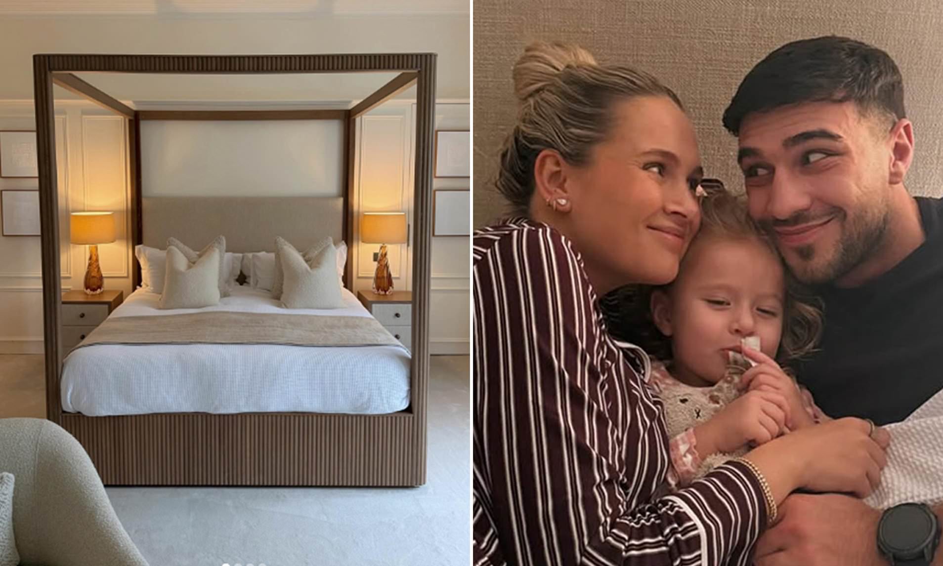 Molly-Mae Hague unveils bedroom renovation at £5M mansion as she makes ...