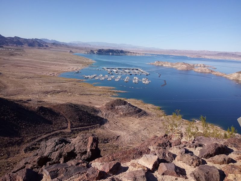 The Nevada lake that fell to alarming levels and is now raising fresh ...