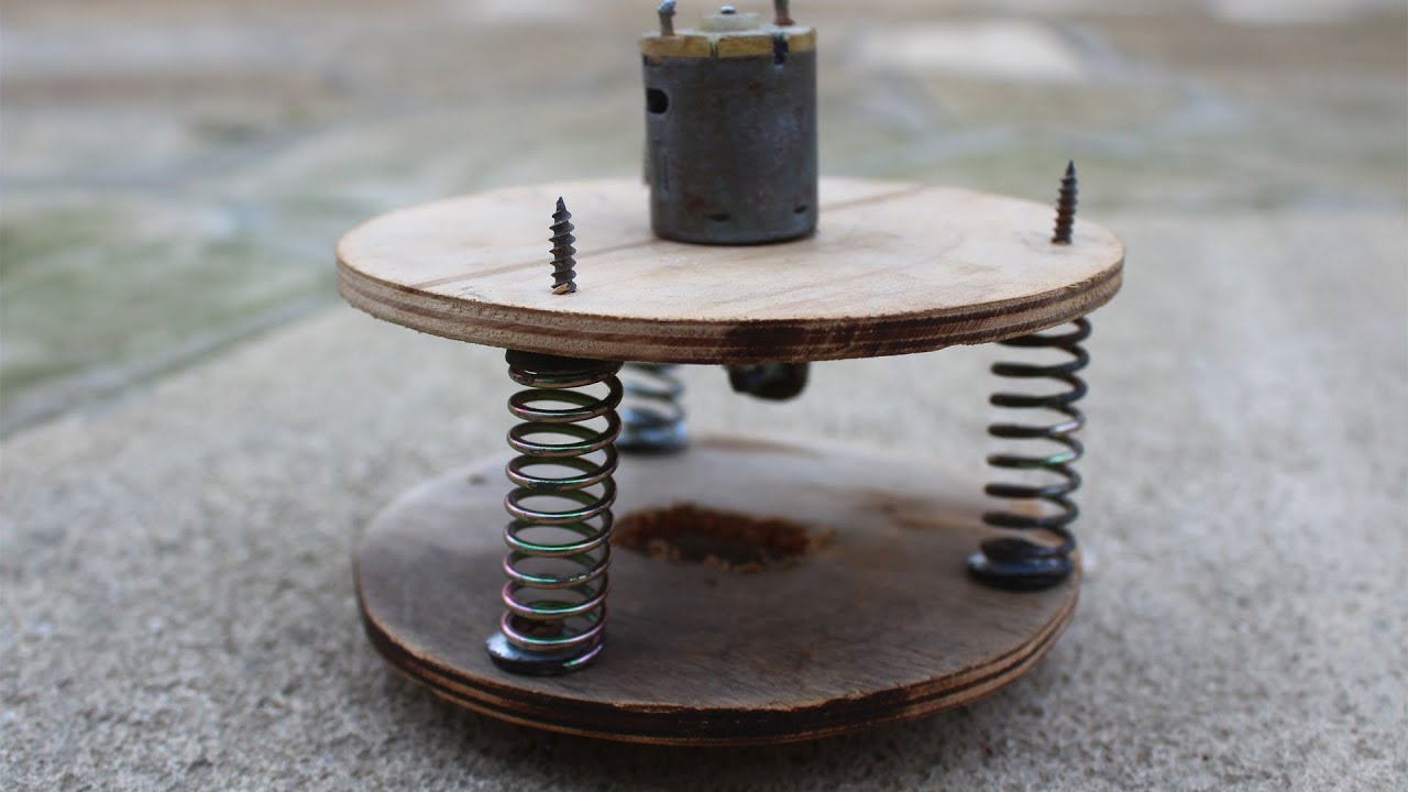 How to make a simple electric power vibration device at home