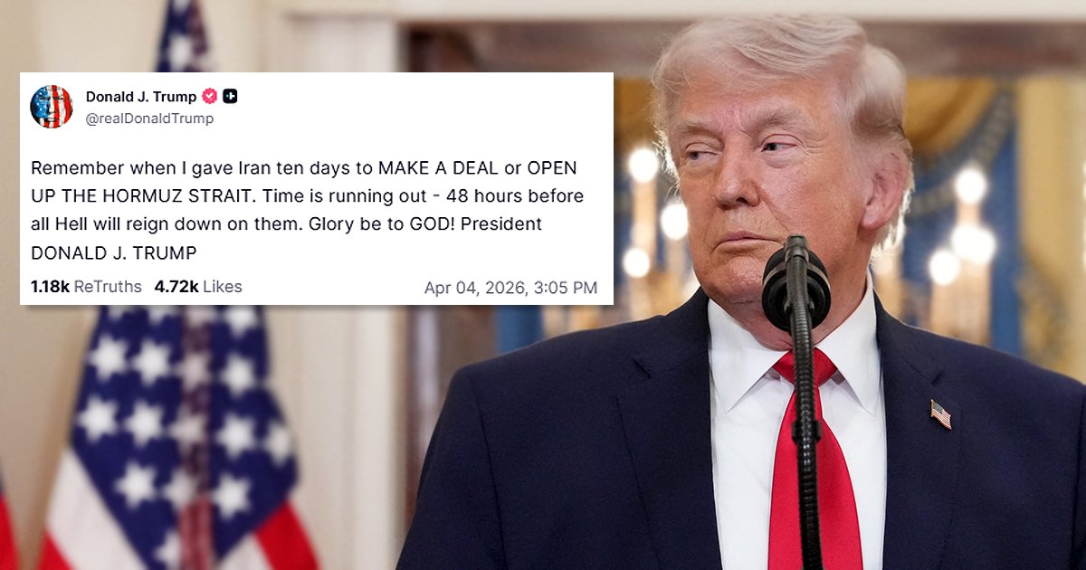 Donald Trump warns Iran it has '48h before all hell will rain down'