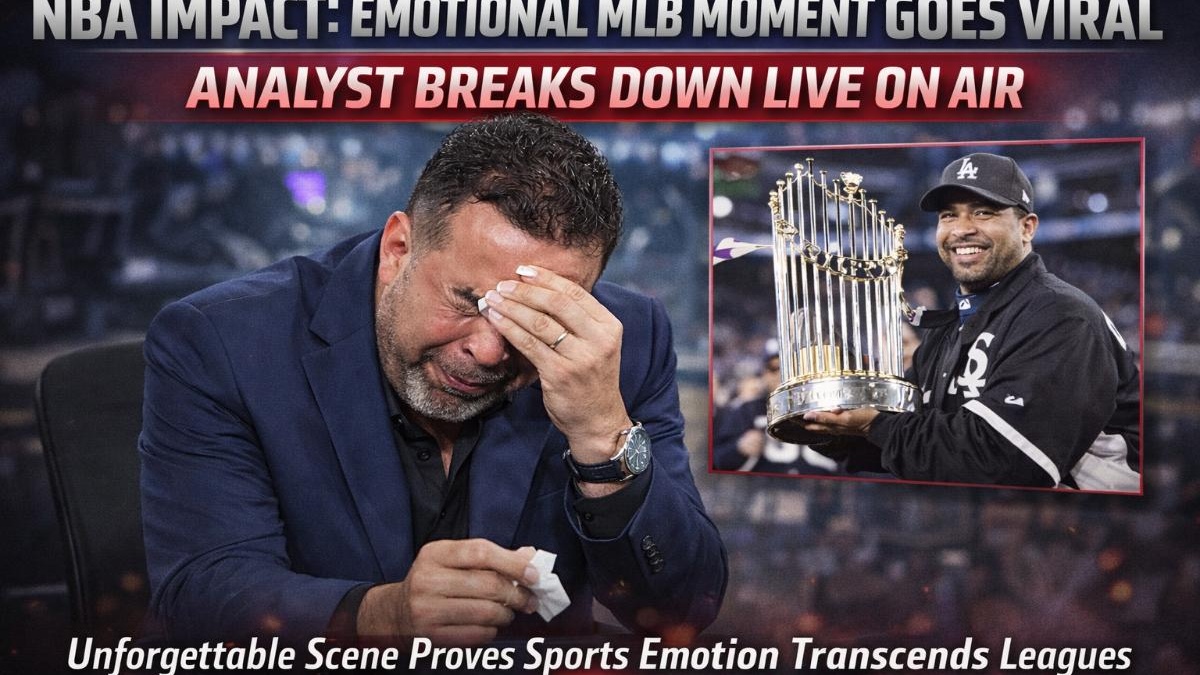 Emotional MLB moment goes viral as analyst breaks down live on air