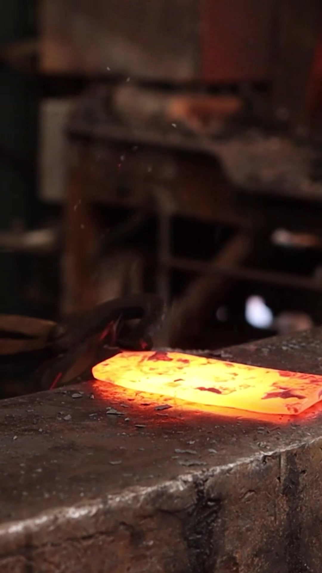 Forging an herb chopper