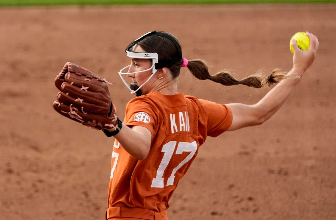 Teagan Kavan, standout Texas softball pitcher, in photos