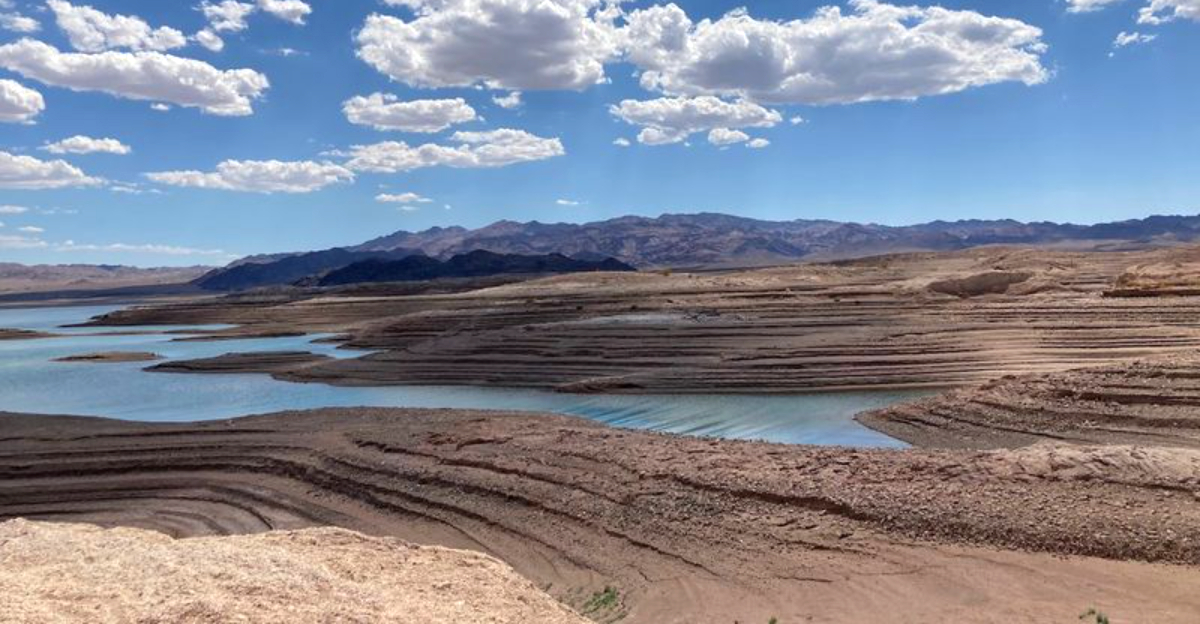 The Nevada lake that fell to alarming levels and is now raising fresh ...