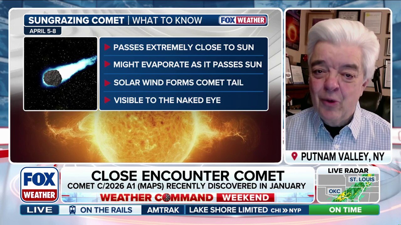 Extraordinary 'sungrazer' comet could dazzle NYC skywatchers with a ...