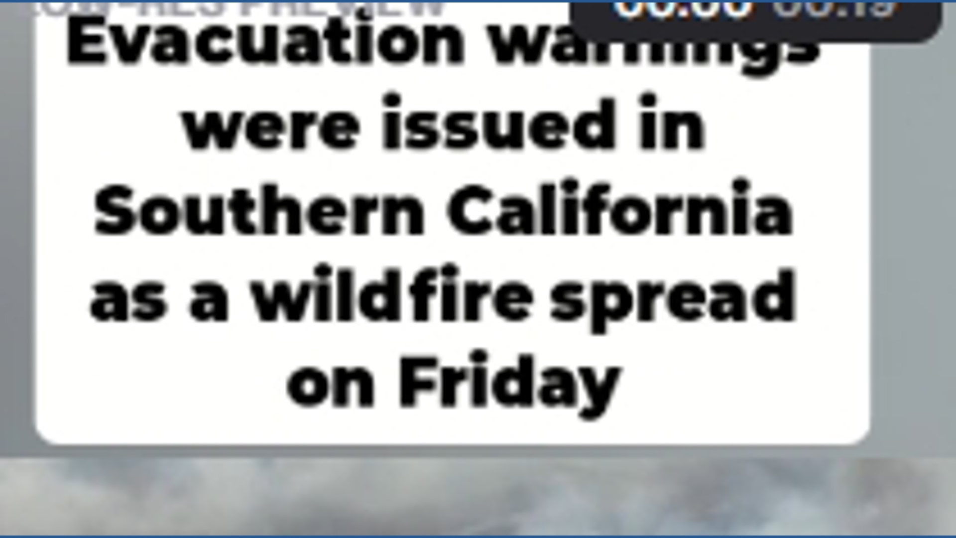 Firefighters battle California wildfire