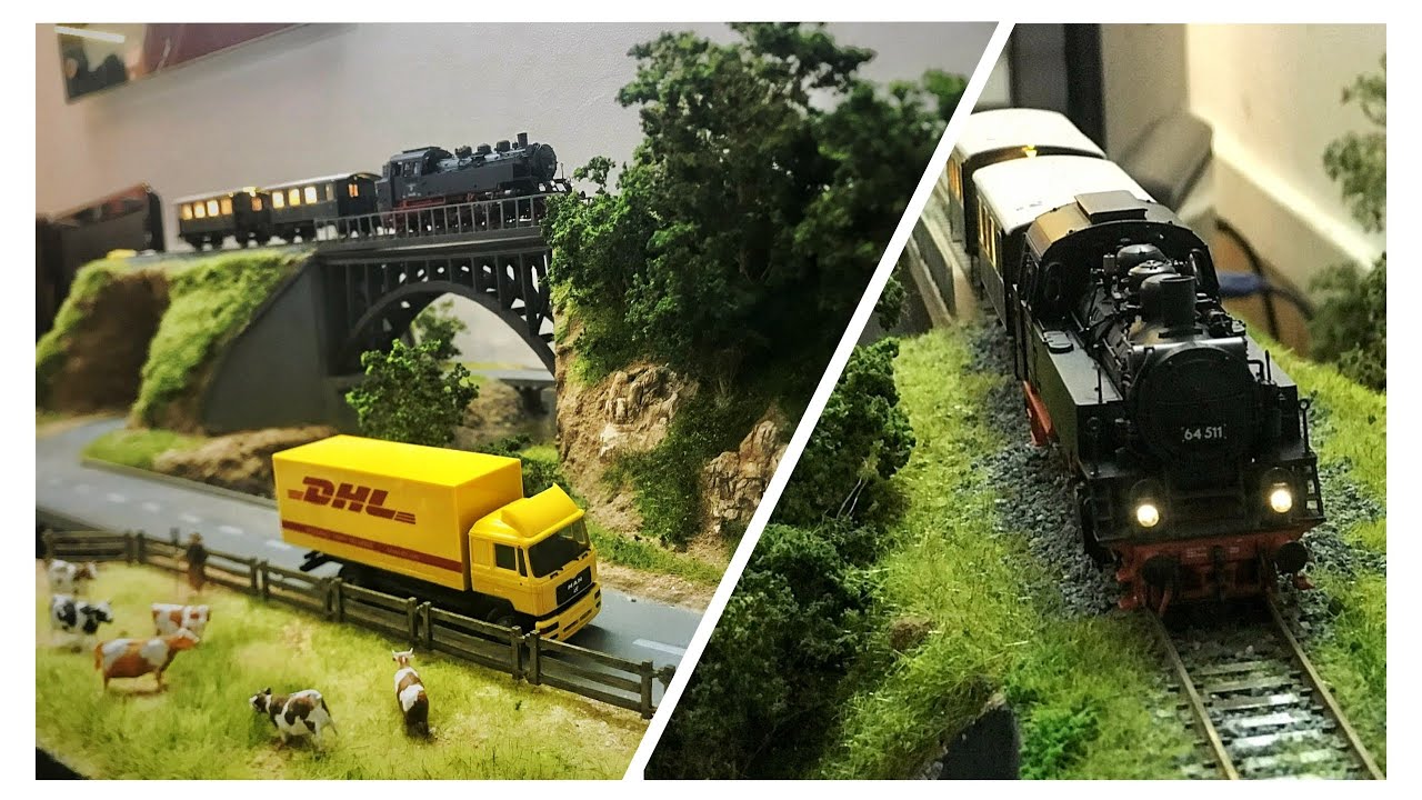 Building a realistic miniature landscape: road, river & railway diorama ...