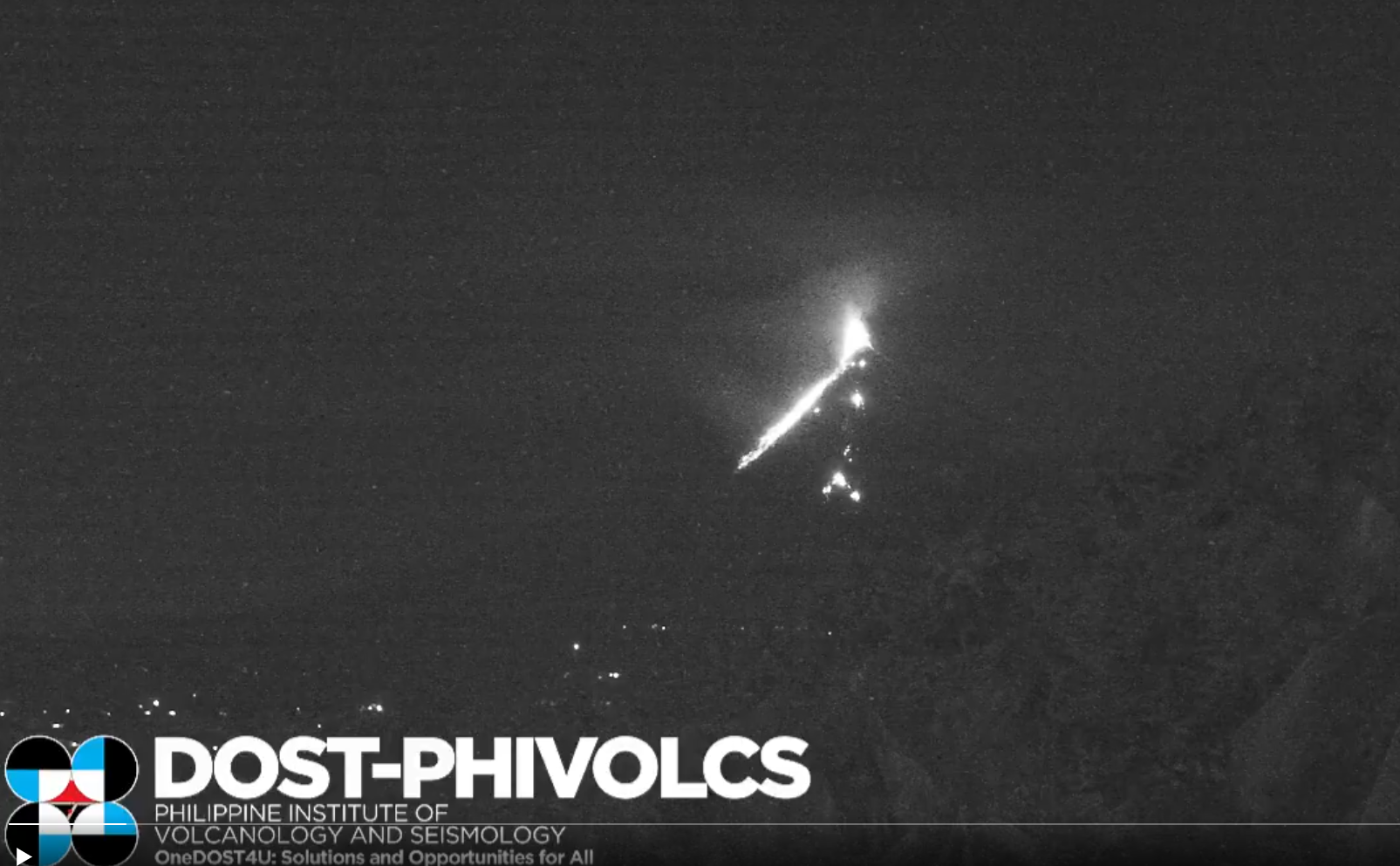 Mayon Volcano logs 'minor' fountain activity as eruption enters 89th day