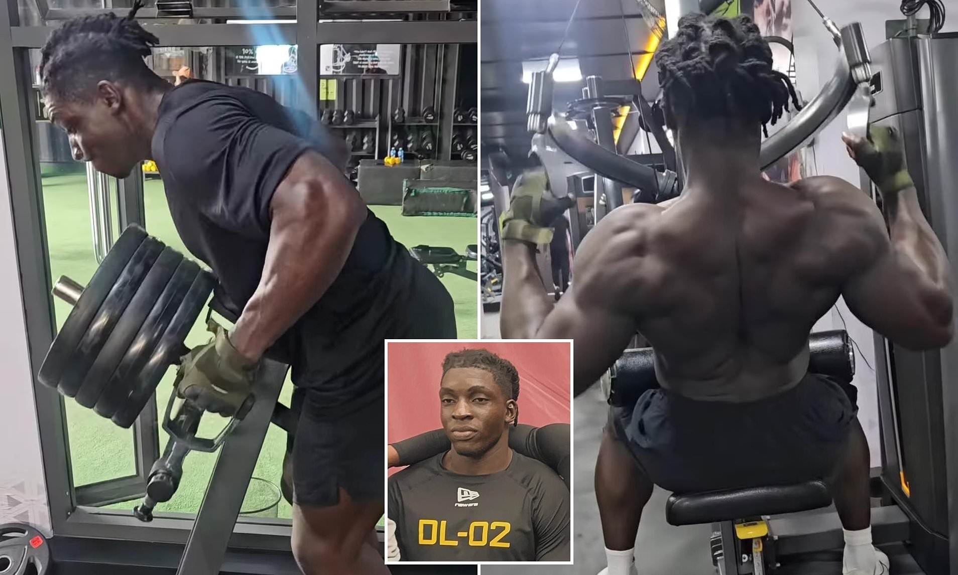 6-foot-4, 306-pound NFL draft prospect goes viral despite hardly ever ...