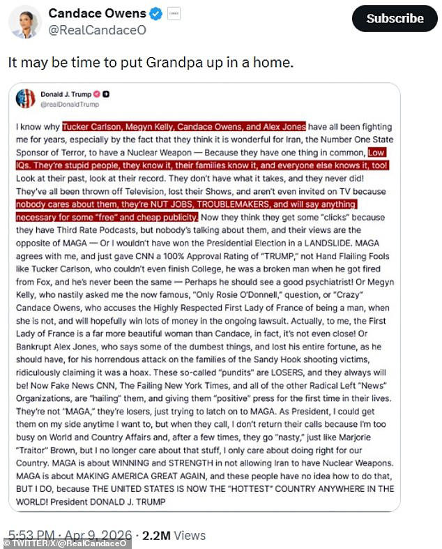 MAGA bloggers meltdown at Trump after he unleashed fiery rant about ...