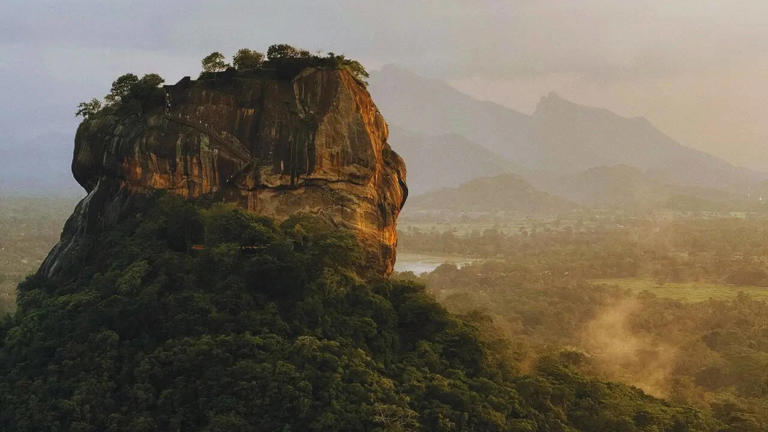 Which country is called the 'Teardrop of India'?