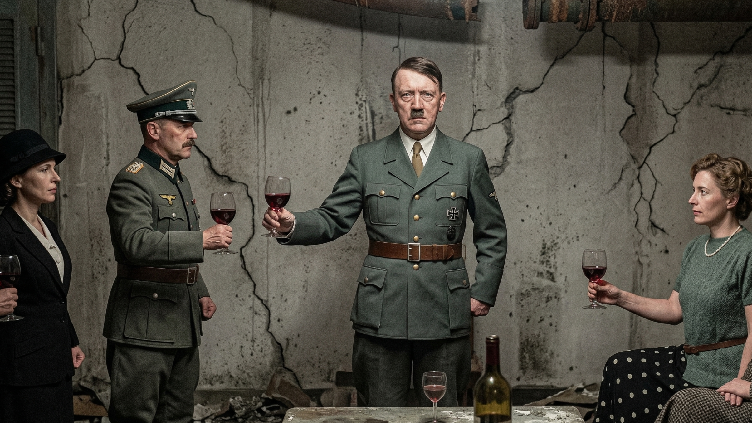 The final 24 hours inside Hitler’s bunker