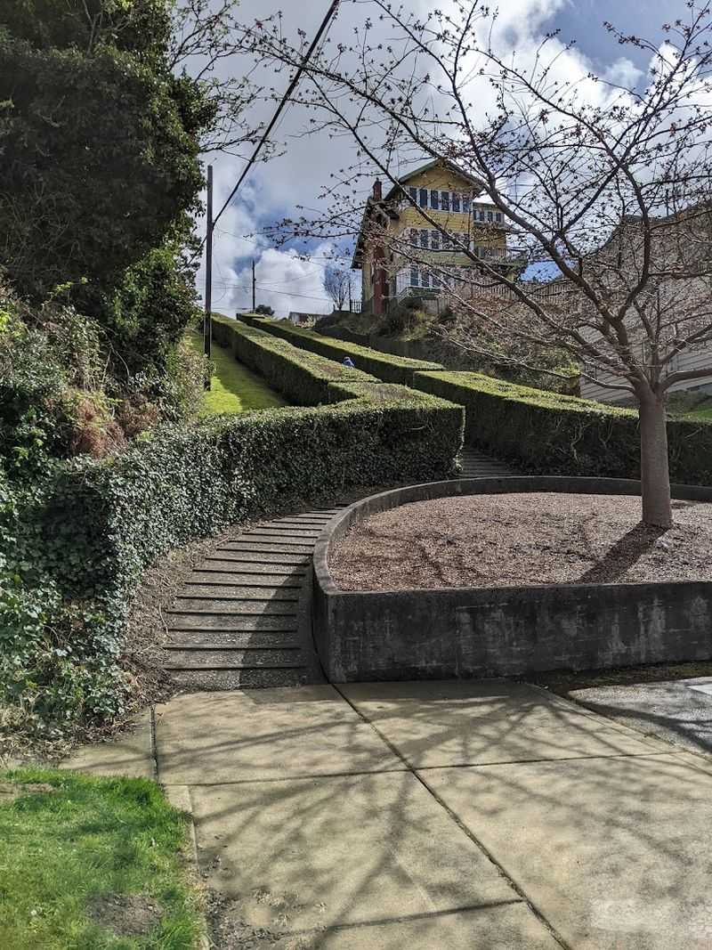 We found these quirky historic steps in Oregon built to make steep ...
