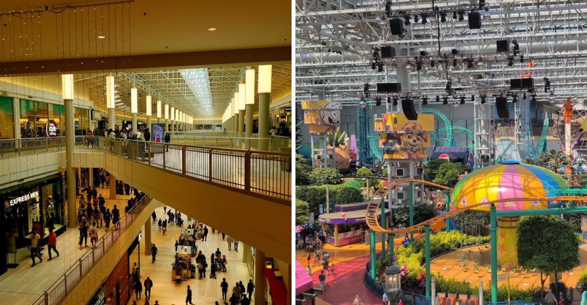 This massive Minnesota mall spans four levels with hundreds of stores ...