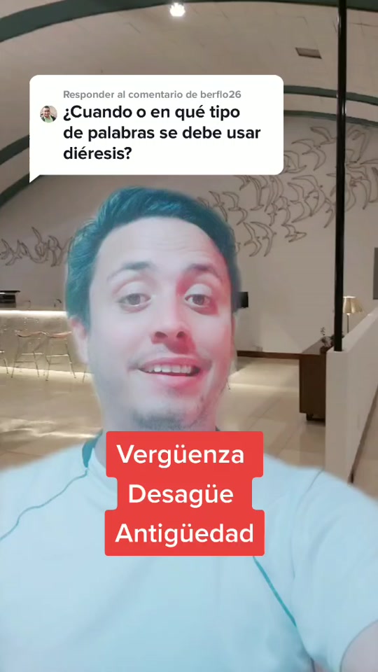 Responder a @berflo26 | Uso de la diéresis | #ortografía #gramática