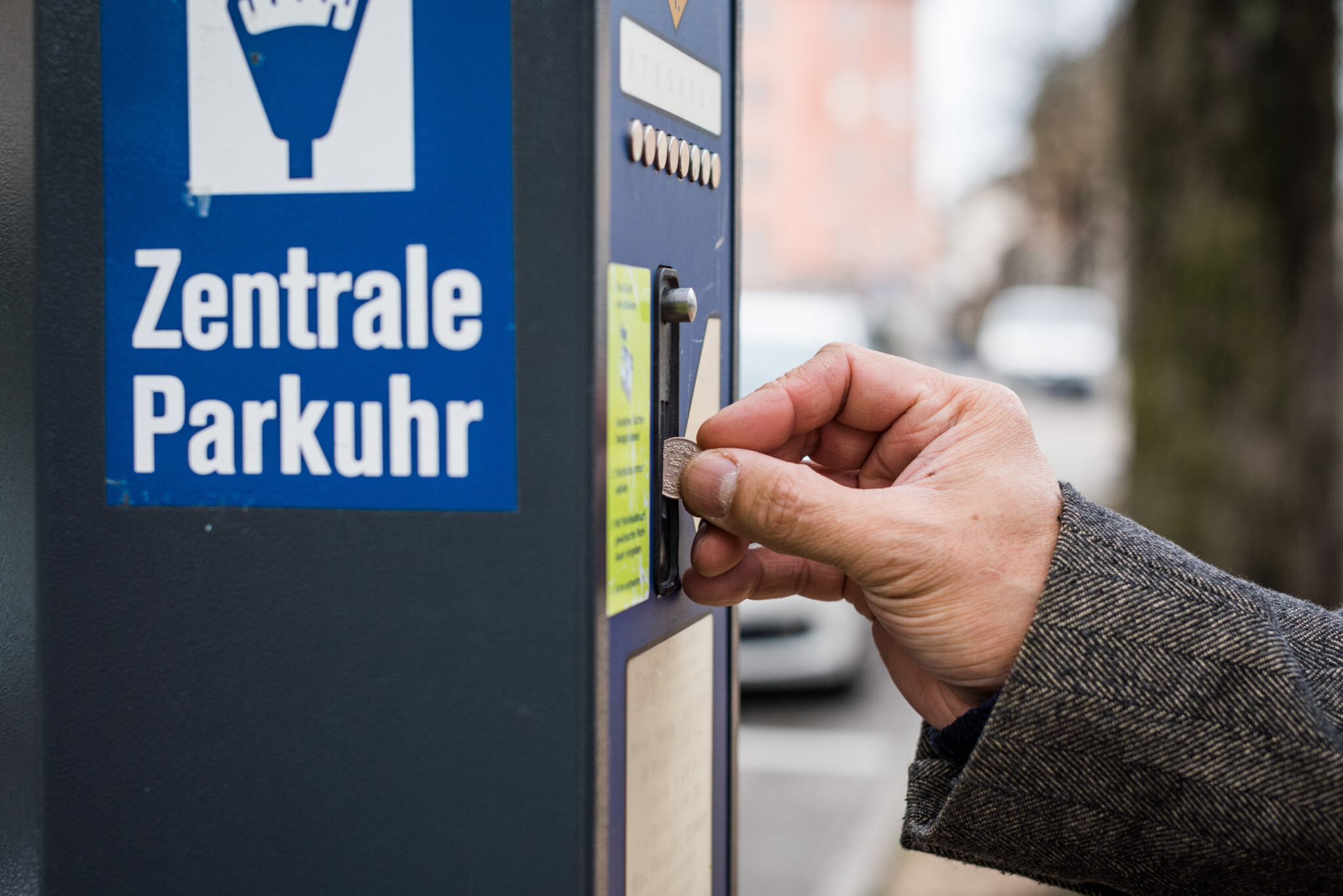 Nicht Laufende Parkuhren