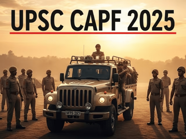 UPSC CAPF 2025: Assistant Commandant recruitment exam results released ...
