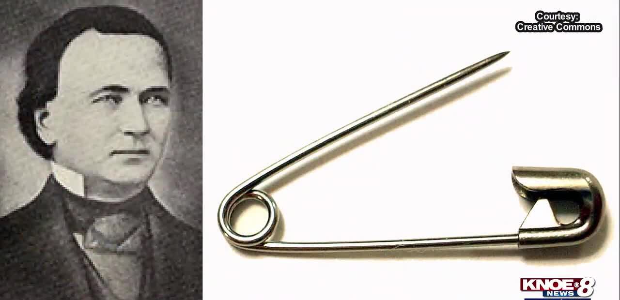The safety pin was patented on April 10, 1849