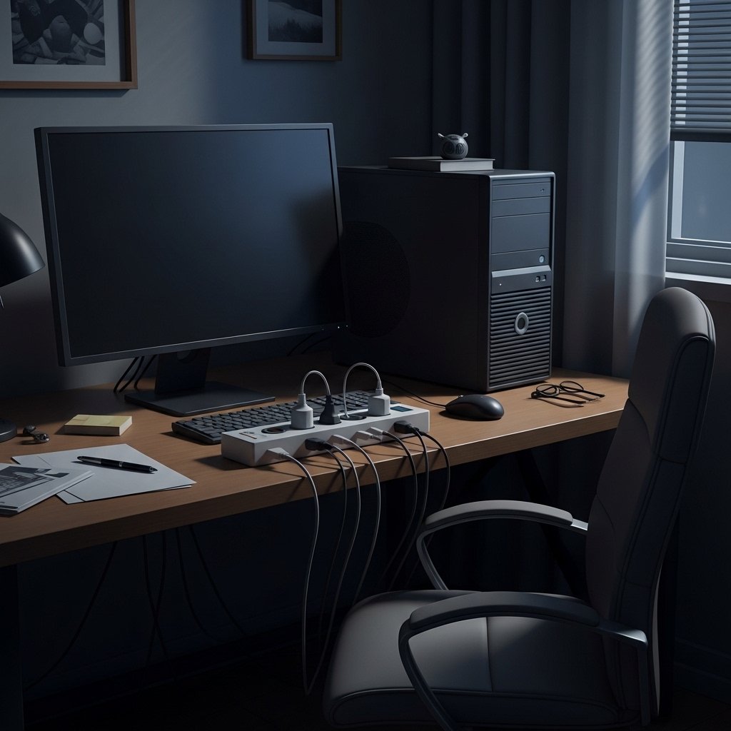 Unplugging your computer at night