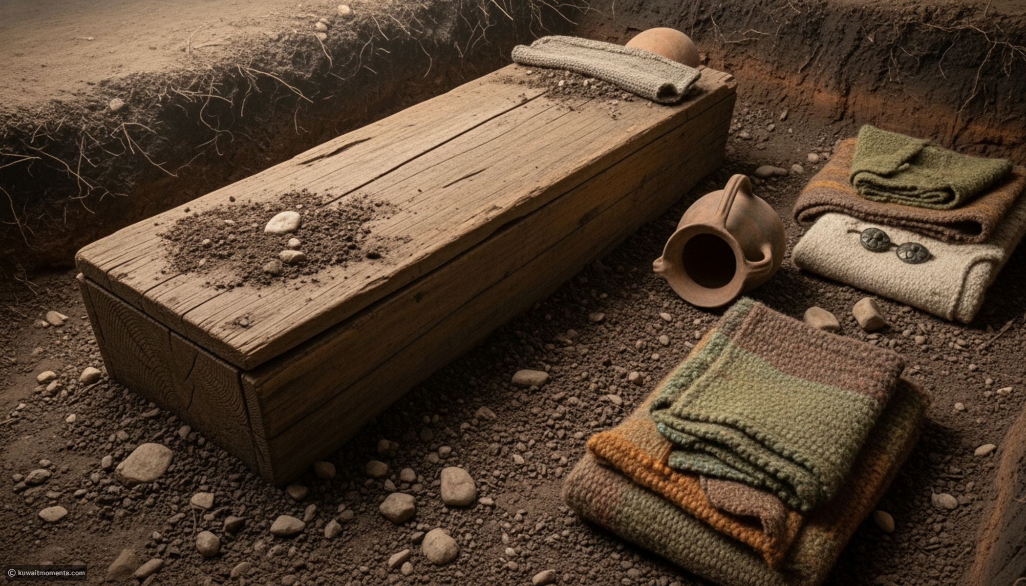Scientists studied a coffin that fell from the sky, and what they ...