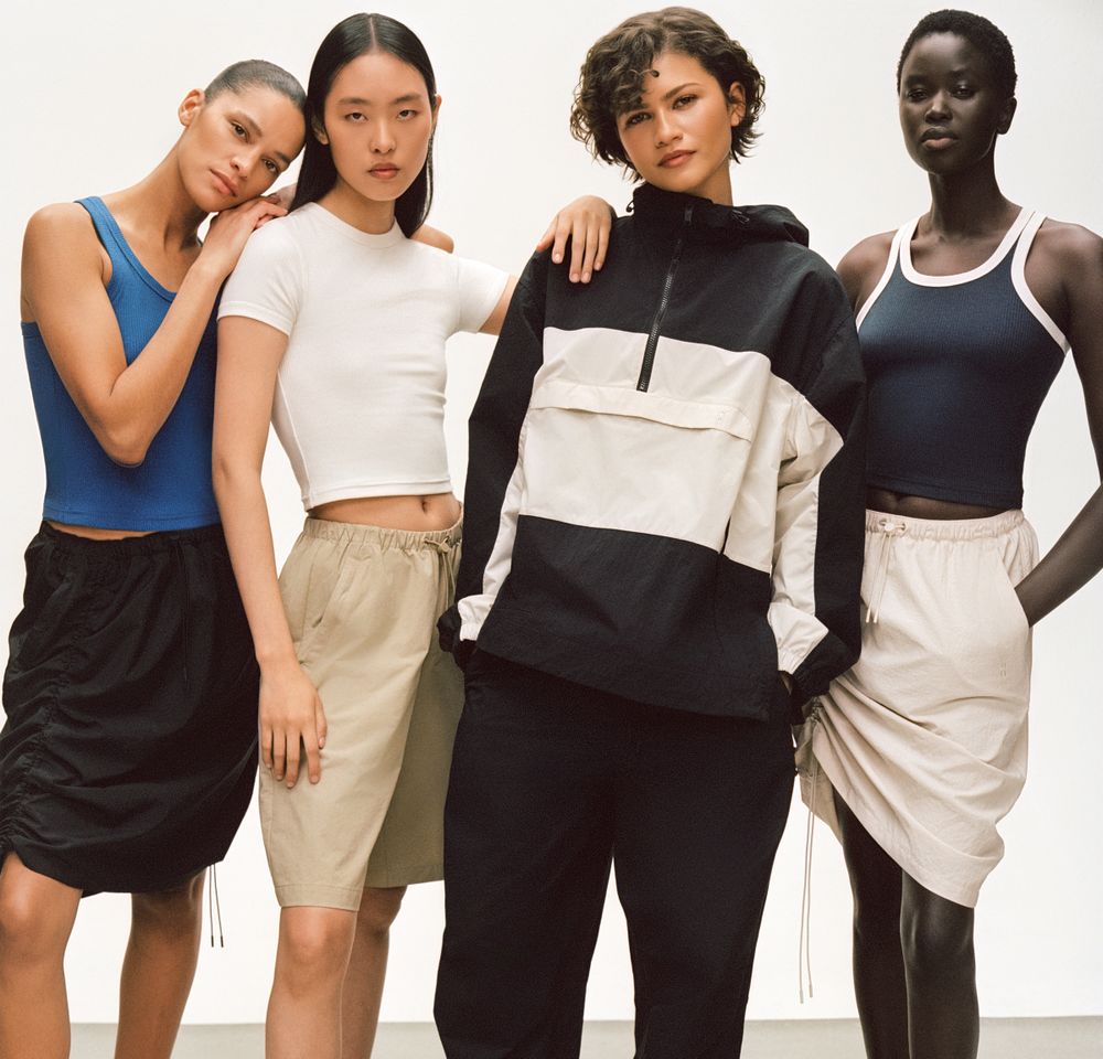 Zendaya plays stylist Law Roach's assistant in campaign for co-created ...