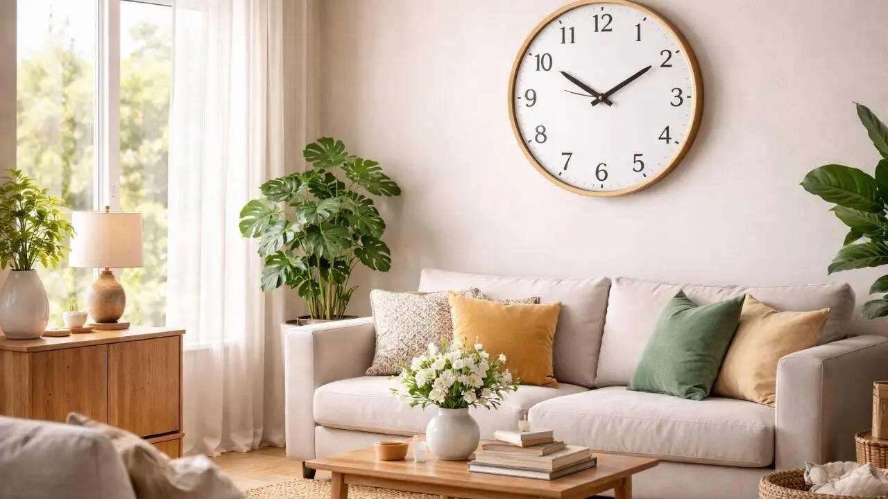 What is the best direction to place a wall clock at home to attract ...