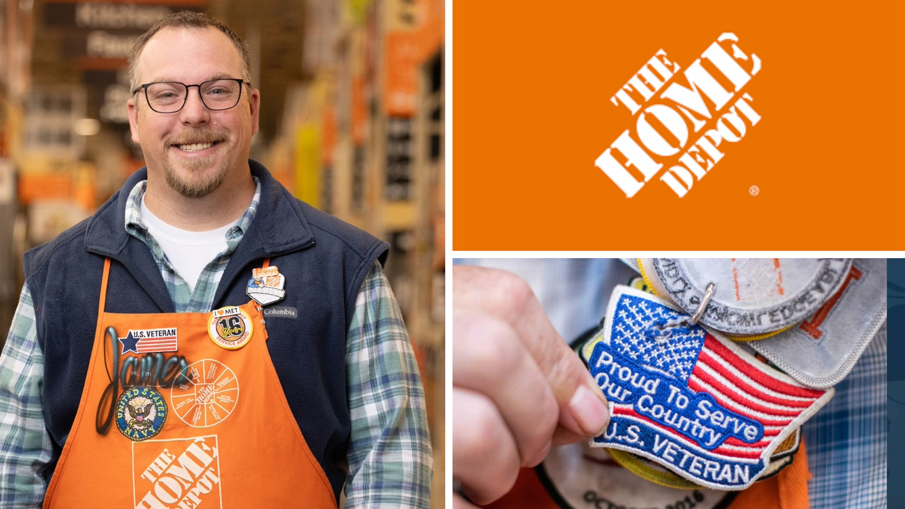 Save 10% at The Home Depot with their military discount